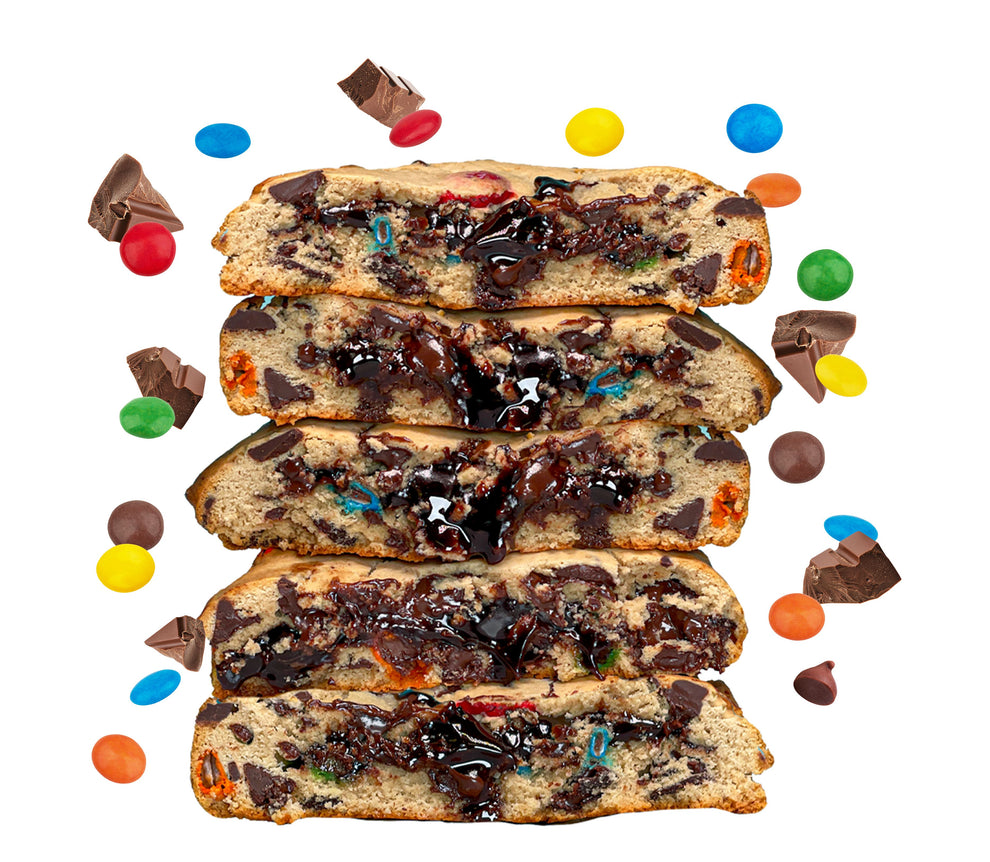 Chocolate Candy Ganache Protein Cookie – My Cookie Dealer Protein Cookies